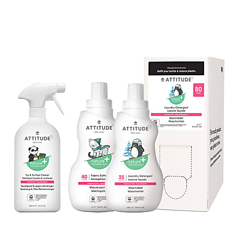 Attitude Kit de Lessives pour Bébé | Big Green Smile
