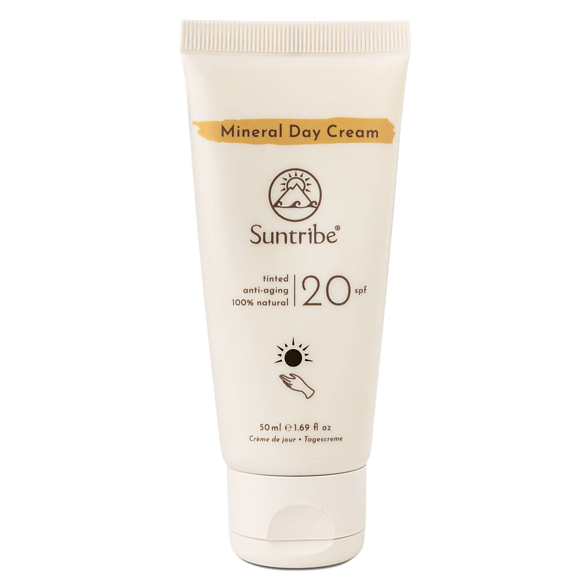 Suntribe Crème de Jour Bio et Végétalienne - SPF 20